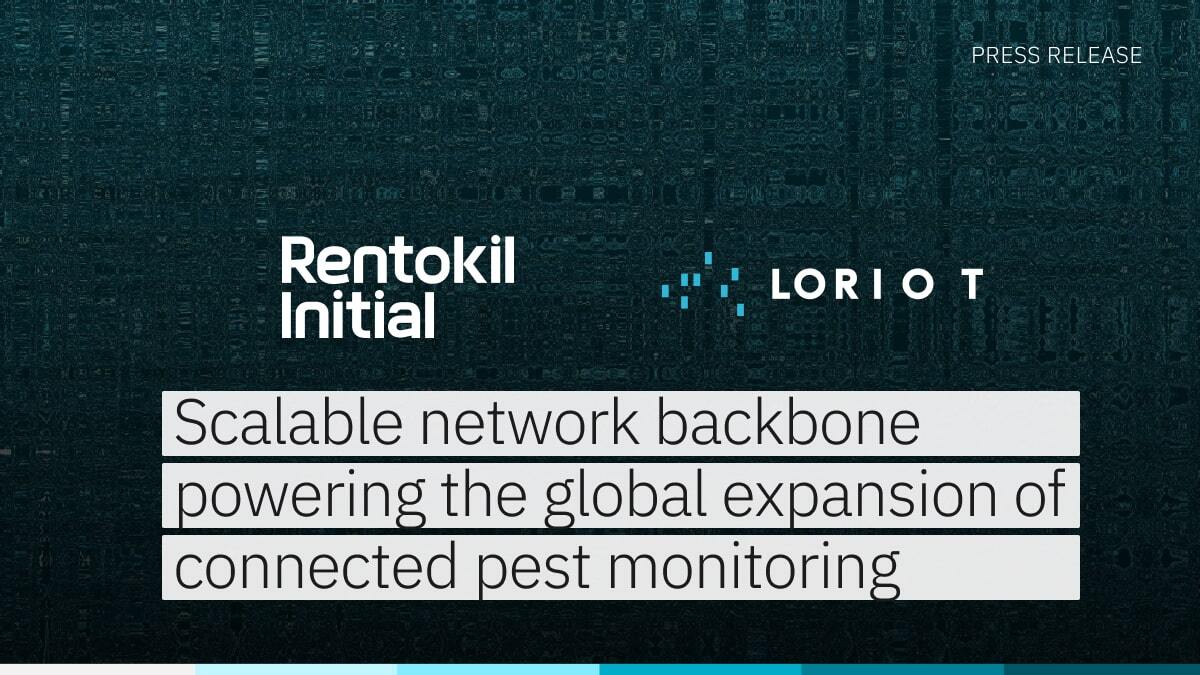 Rentokil Initial Selects LORIOT as Partner for Global IoT Network ...